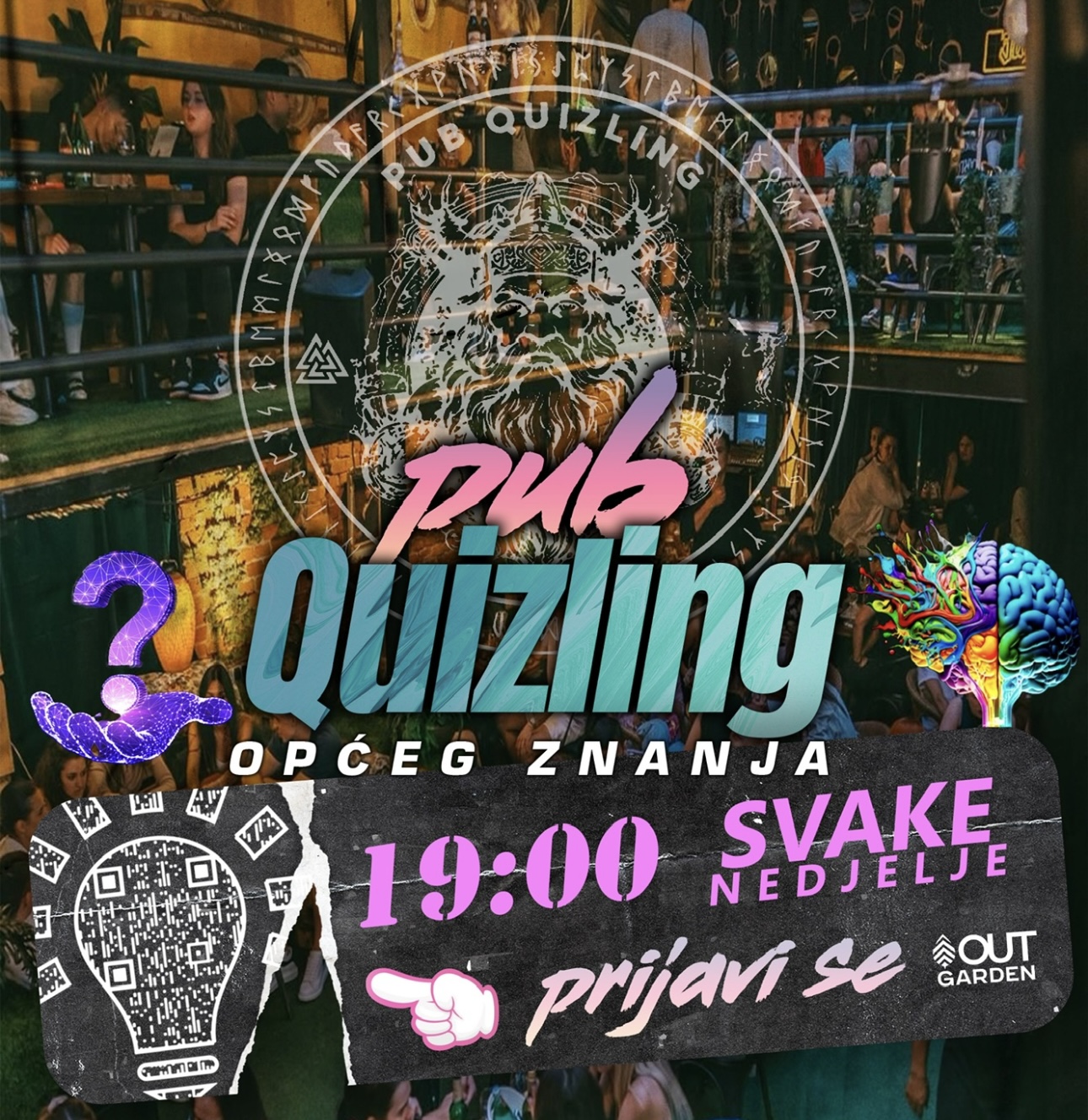 Opći kviz u OUT Gardenu 🌳